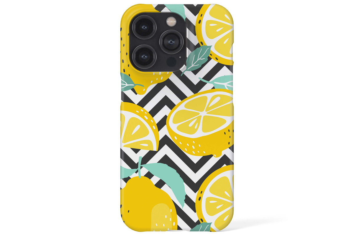 Retro Lemon Phone Case | Fruit iPhone Case | Casetful