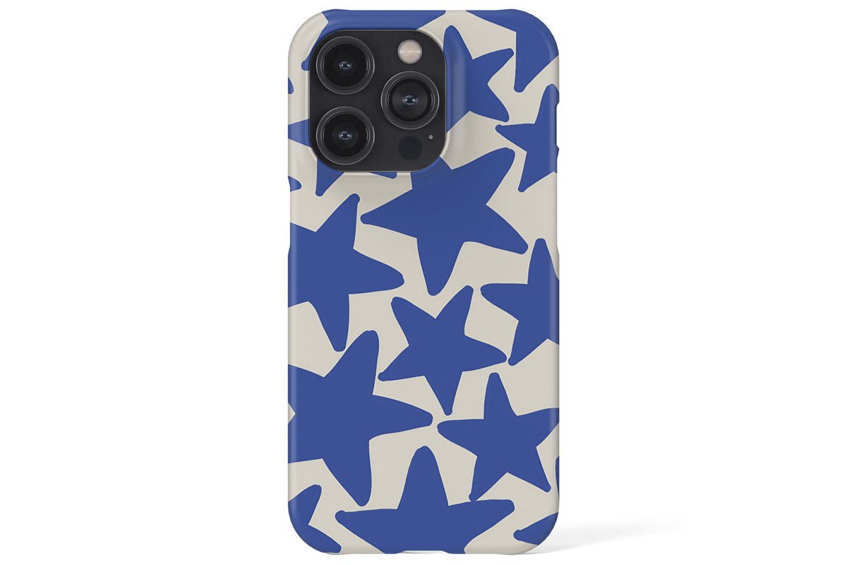 Stars Cobalt Phone Case | Blue iPhone Case | Casetful