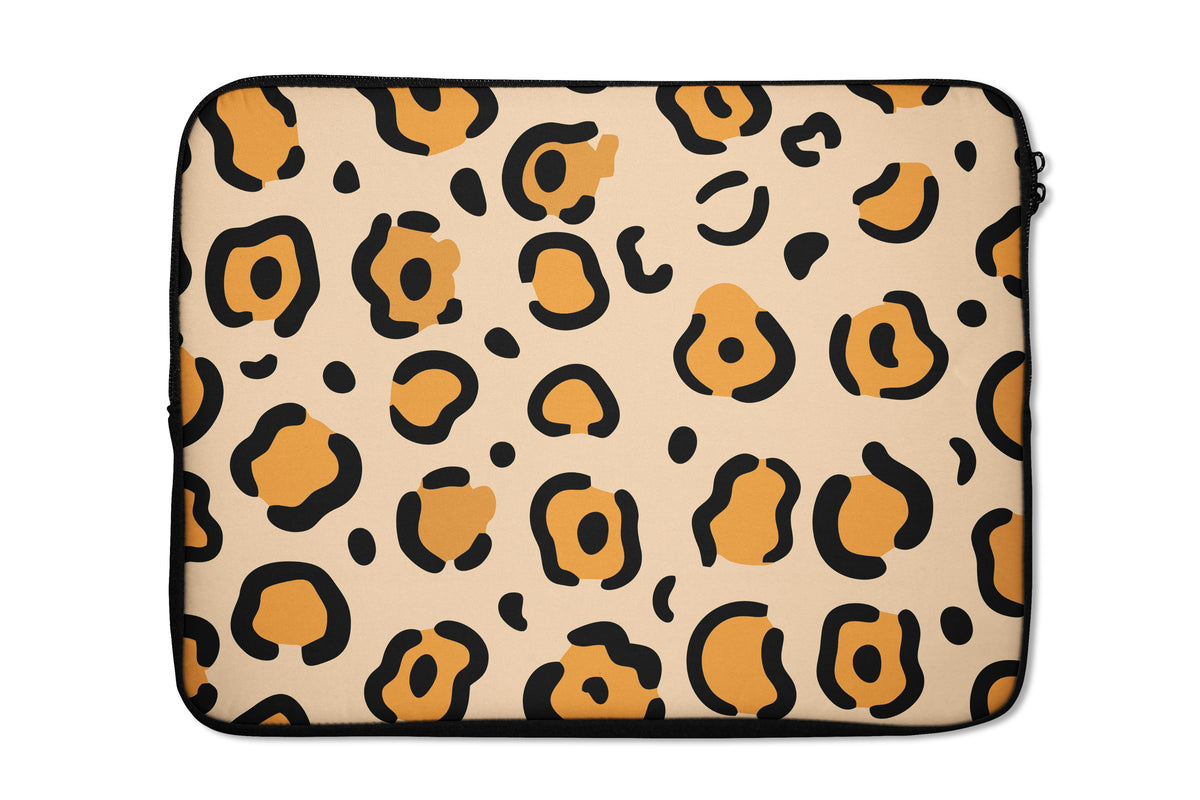Cheetah Laptop Sleeve | Animal Print MacBook Cover | Casetful