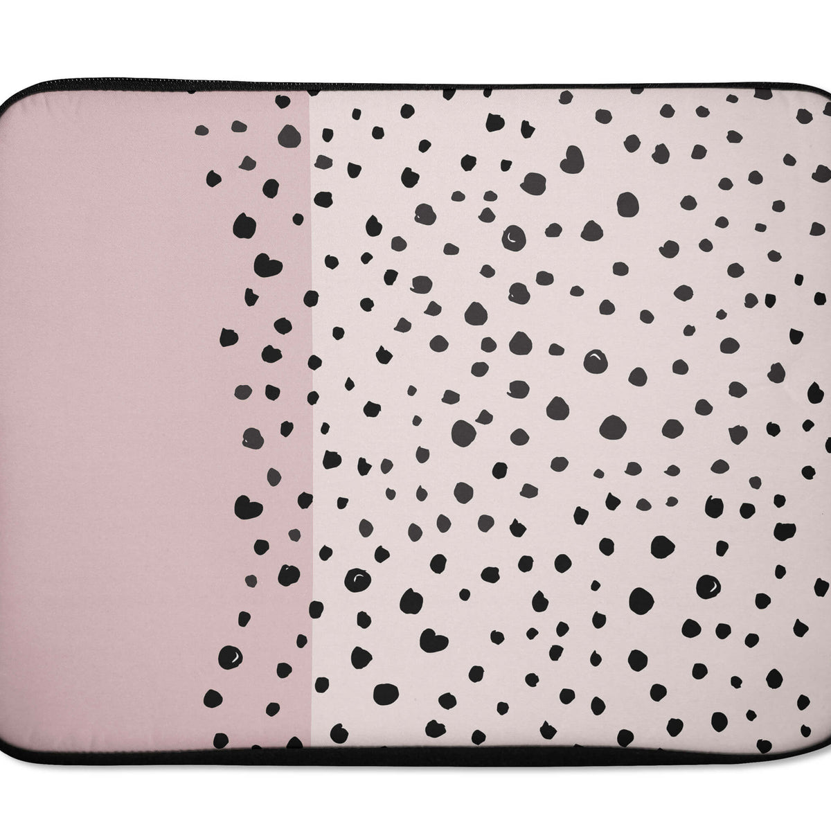 Drawn Dots (Pink) Laptop Sleeve | Stylish MacBook Cover | Casetful