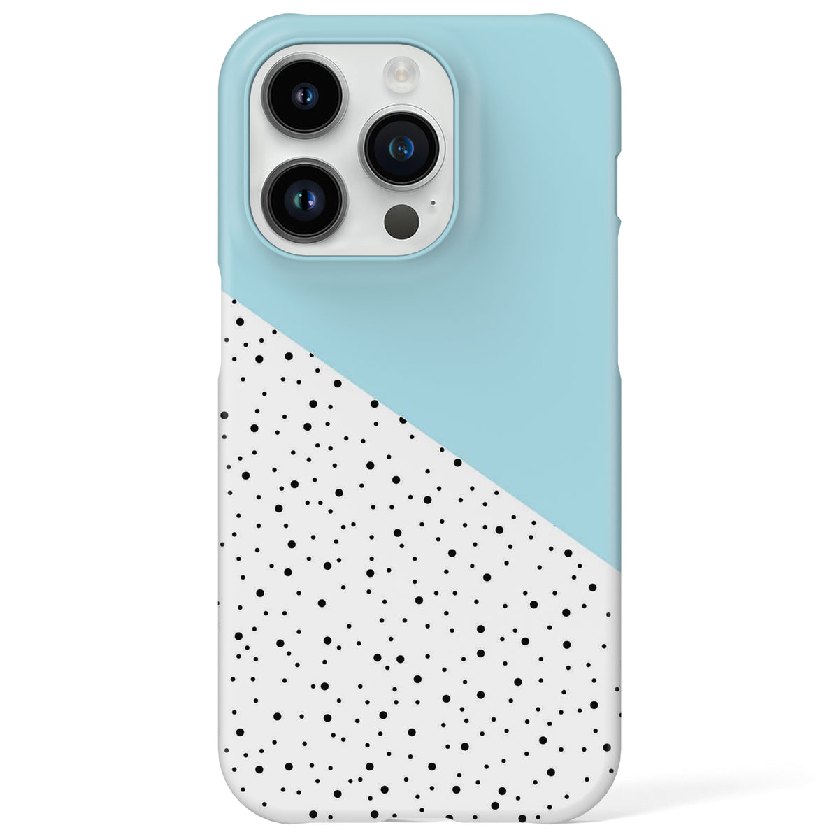 Geometric Dots Blue Phone Case | Geometric Dots Blue iPhone Case – Casetful