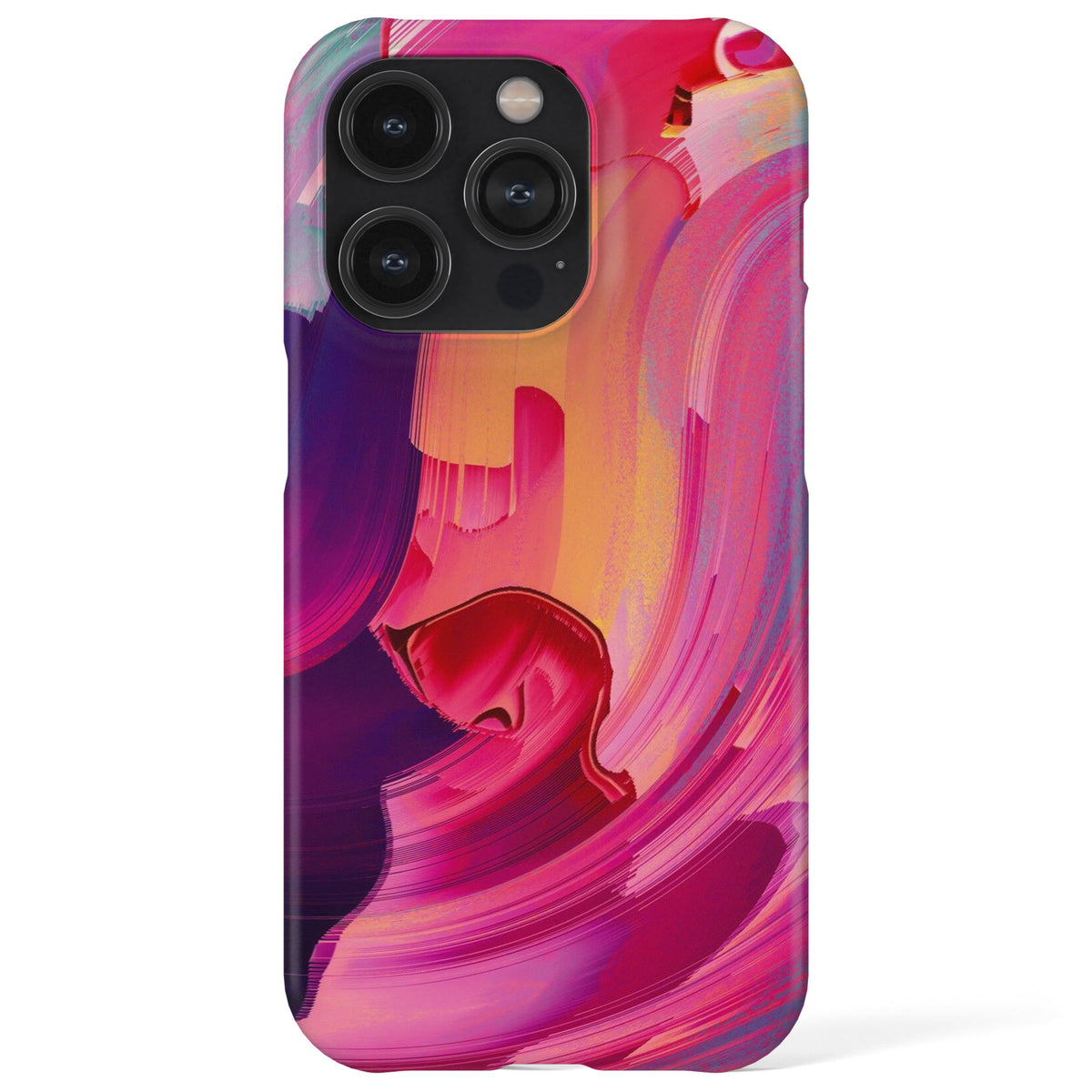 Red Paint Art Phone Case | Red Strokes Art iPhone Case – Casetful