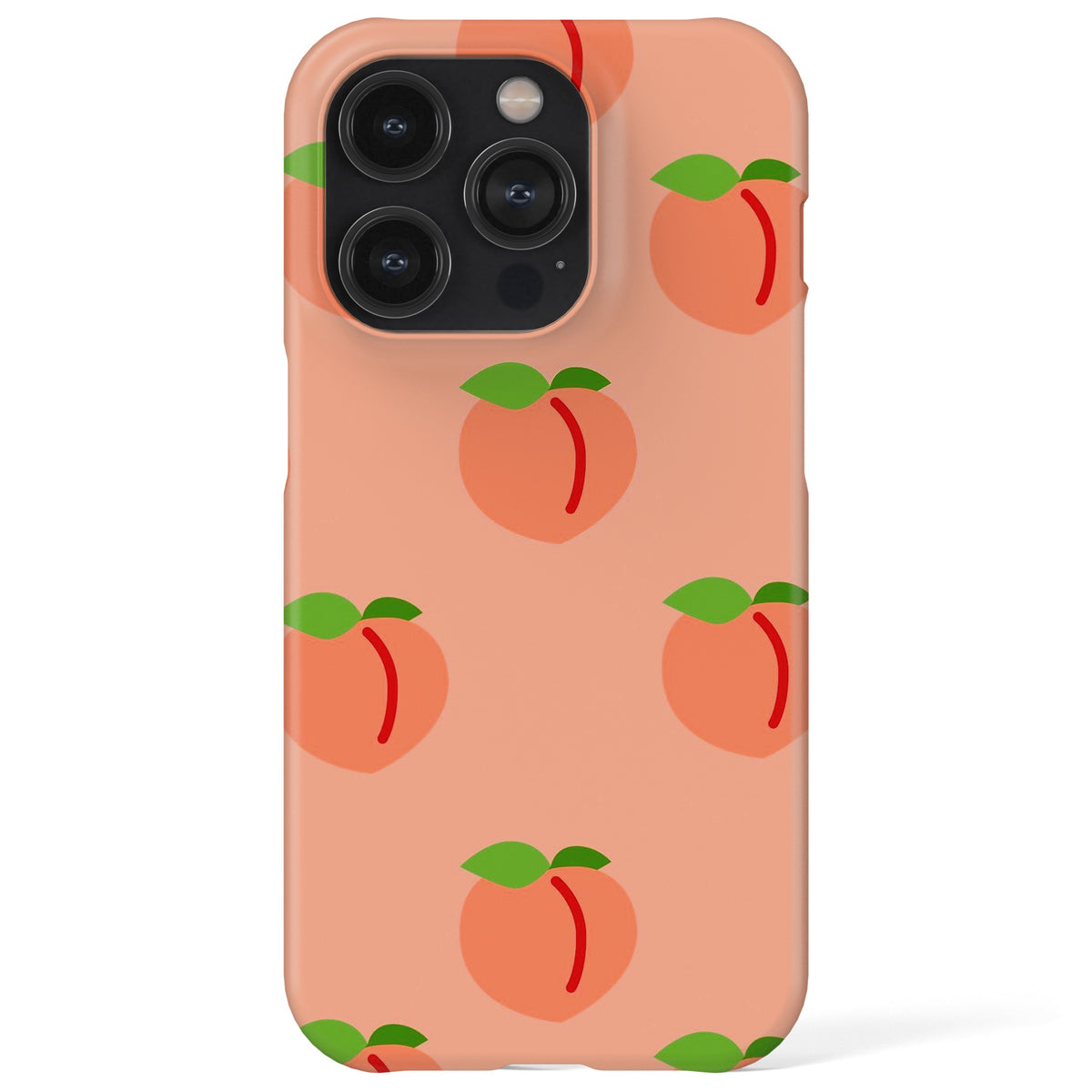 Peach Phone Case | Peach Emoji iPhone Case | Casetful