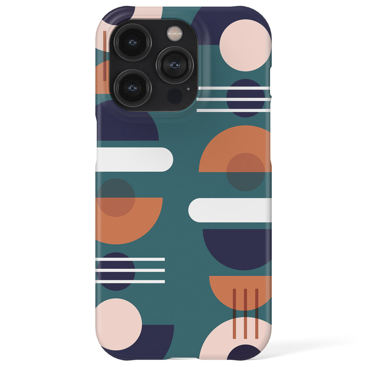 Mid Century Shapes Phone Case | Shapes iPhone Case – Casetful