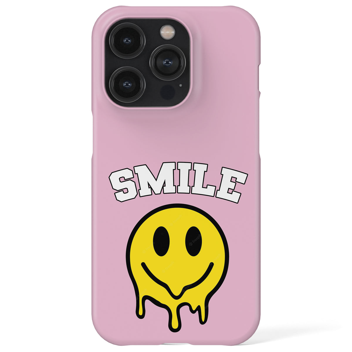 Pink Smile Phone Case | Smiley Face iPhone Case | Casetful
